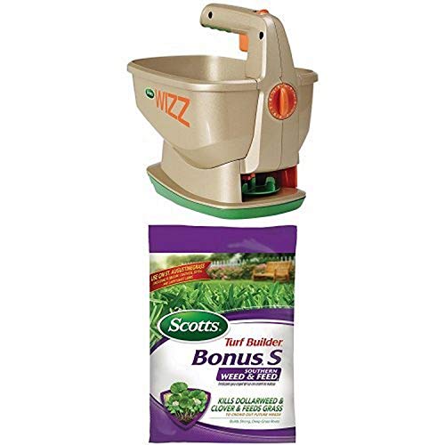 Scotts Southern Weed & Feed + Wizz Spreader Bundle – PENNYPART.COM