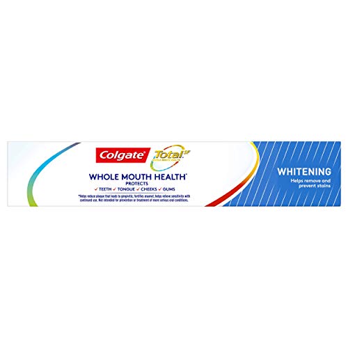 Colgate Total Whitening Toothpaste with Stannous Fluoride and Zinc, Se ...