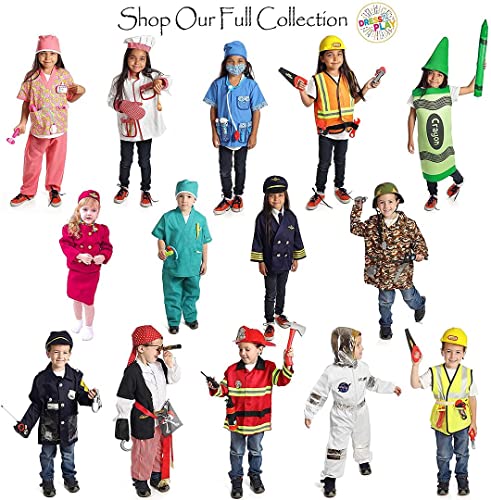 Dress 2 Play Pretend Meteorologist Costume Dress Up Set for Kids with ...