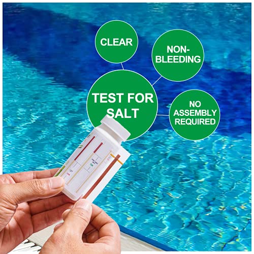 SuperCheck Salt Test Strips for Testing Sodium Chloride Content in Poo ...